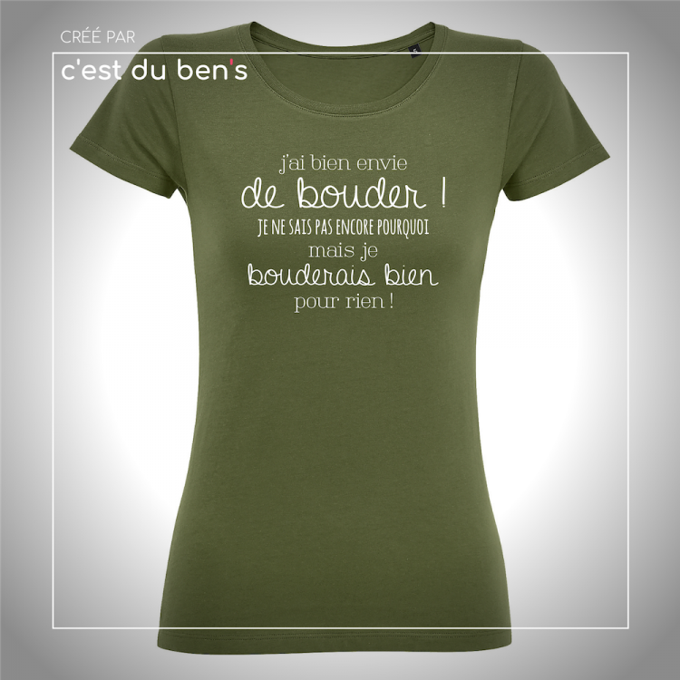 J'ai bien envie de bouder ! JE NE SAIS PAS ENCORE POURQUOI mais je ...