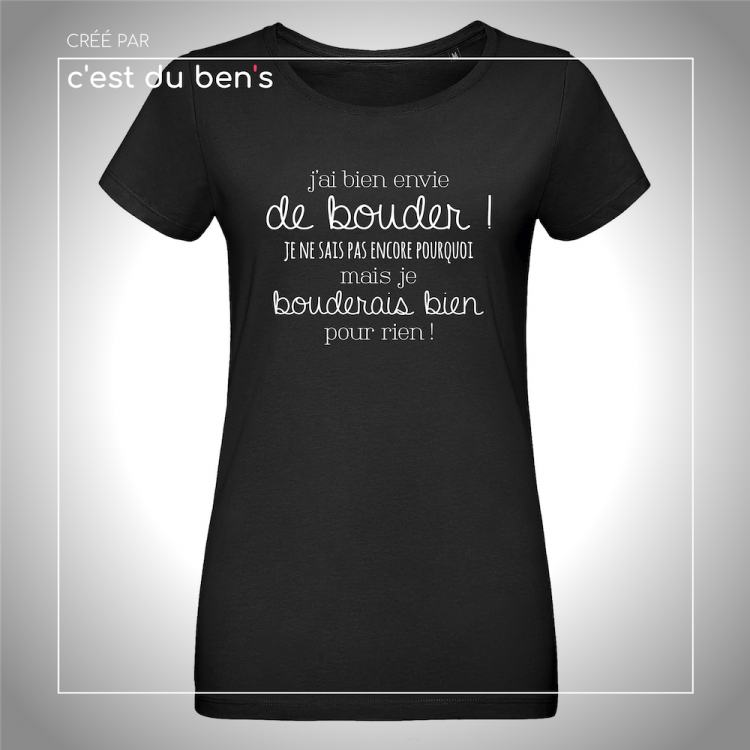 J'ai bien envie de bouder ! JE NE SAIS PAS ENCORE POURQUOI mais je ...